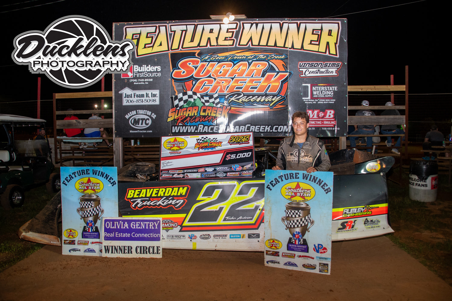 Tucker Anderson Etches Name into Southern All Star Dirt Racing Series